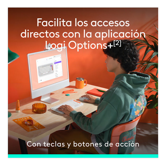 Combo Logitech POP Icon Teclado y Mouse Bluetooth SilentTouch Multidis ...