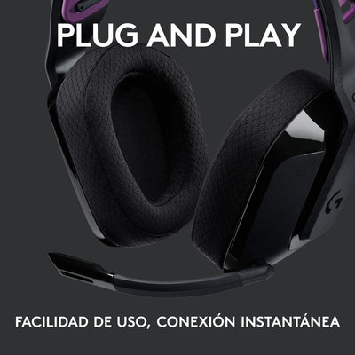 Diadema Gamer Inalámbrica Logitech G535 Lightspeed, Pc/ps5|4 – Logitech ...